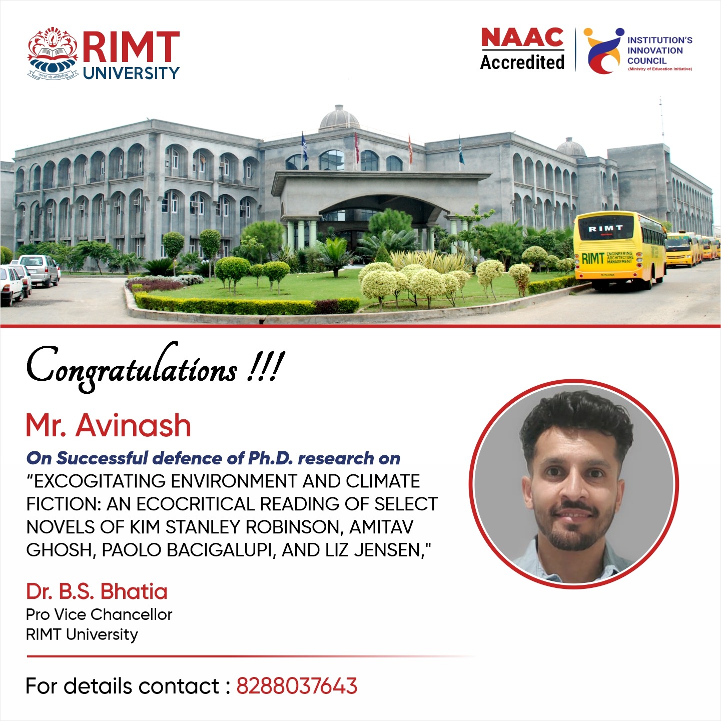 Research - RIMT University